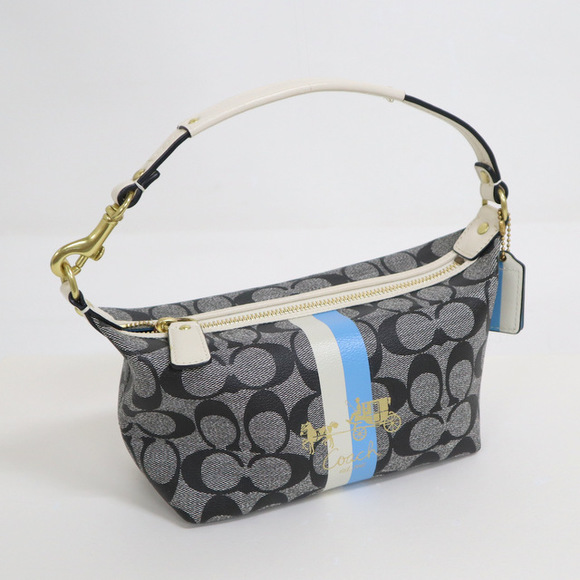 Coach | Bags | Coach Mini Signature Gray | Poshmark